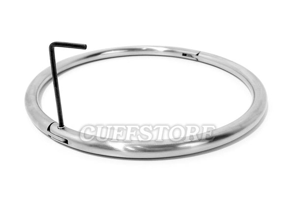 ETERNITY COLLAR IN SATIN STAINLESS STEEL